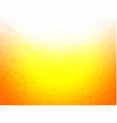 Brightly yellow low poly background Royalty Free Vector