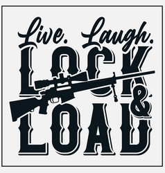 Lettering words live laugh love Royalty Free Vector Image