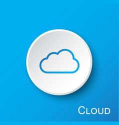 Cloud Royalty Free Vector Image - VectorStock