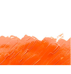 Color paint draw brush on white background Vector Image