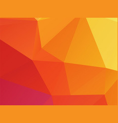 Low poly orange pink texture background Royalty Free Vector