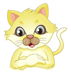 Cartoon cat Royalty Free Vector Image - VectorStock