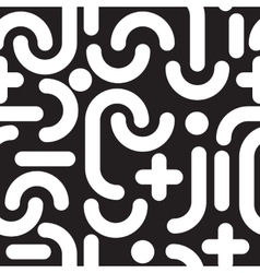 Seamless pattern modern geometric texture Vector Image