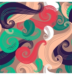 Abstract seamless wave background Royalty Free Vector Image