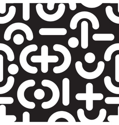 Seamless pattern modern geometric texture Vector Image