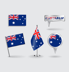 Australia travel set Royalty Free Vector Image