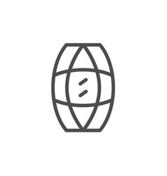 Gem line icon Royalty Free Vector Image - VectorStock