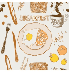 Breakfast Royalty Free Vector Image - VectorStock