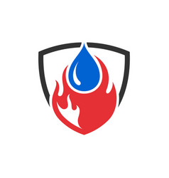 Fire spirit logo Royalty Free Vector Image - VectorStock