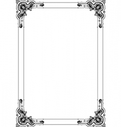 Elegant vector frame Royalty Free Vector Image