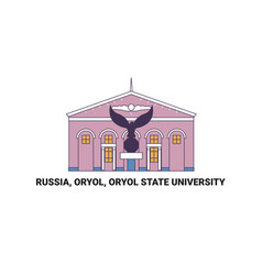 Russia sevastopol travel landmark Royalty Free Vector Image