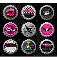 Emo calendar 2011 Royalty Free Vector Image - VectorStock