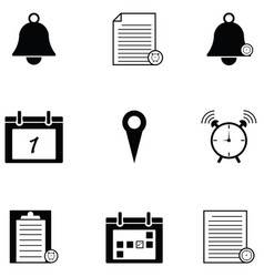 Reminder icon Royalty Free Vector Image - VectorStock