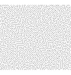 Round cable labyrinth pattern Royalty Free Vector Image