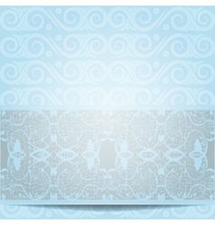 Set of horizontal cards with floral elements Vector Image