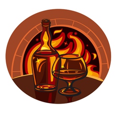 Logo for brandy Royalty Free Vector Image - VectorStock