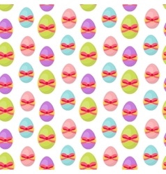 Cute easter seamless pattern spring repeating Vector Image