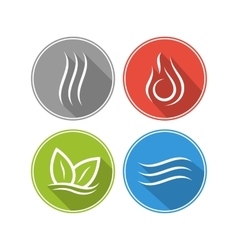 Four elements Royalty Free Vector Image - VectorStock