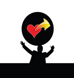 Man thinking Royalty Free Vector Image - VectorStock