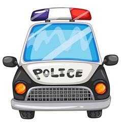 Police car Royalty Free Vector Image - VectorStock