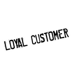 Loyal customer rubber stamp Royalty Free Vector Image