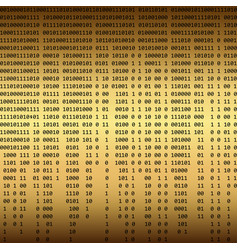 Binary code background Royalty Free Vector Image