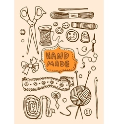 Hand-made lettering Royalty Free Vector Image - VectorStock