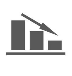 Business finance arrow chart logo Royalty Free Vector Image