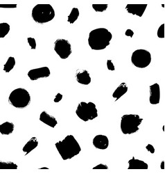 Grunge spots circles seamless patterns Royalty Free Vector