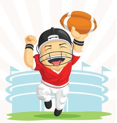 Touchdown football rules Royalty Free Vector Image