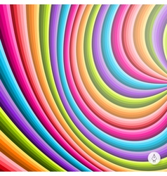 Abstract lines colorful Royalty Free Vector Image