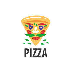 Pizza logo Royalty Free Vector Image - VectorStock