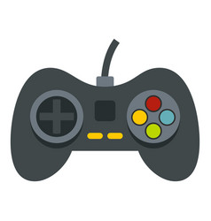 Modern joystick icon for video game control Vector Image