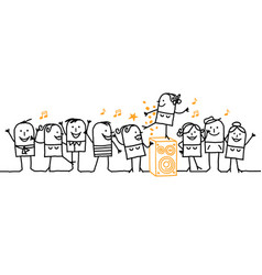 Disco club party time Royalty Free Vector Image
