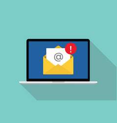 Phishing email forgery login page on hook Vector Image