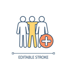 Colorful family human people logo icon Royalty Free Vector