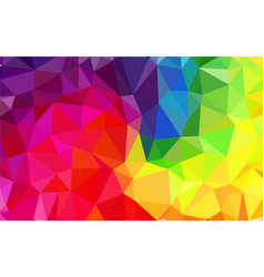 Polygon multicolor background Royalty Free Vector Image