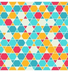 Patterned six-rays star background Royalty Free Vector Image