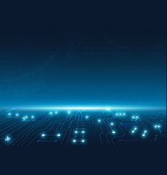 Star with technology background Royalty Free Vector Image