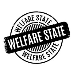 Welfare state rubber stamp Royalty Free Vector Image
