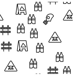 Health and safety signs Royalty Free Vector Image