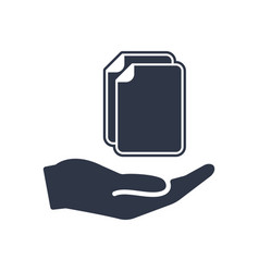 Service offer - community minimal icon Royalty Free Vector