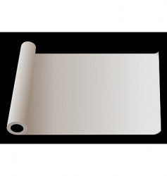 Roll paper Royalty Free Vector Image - VectorStock