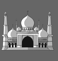 Masjid Royalty Free Vector Image - VectorStock