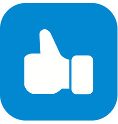 Like icon emoji thumb up symbol Royalty Free Vector Image
