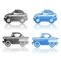 Car racing competition Royalty Free Vector Image