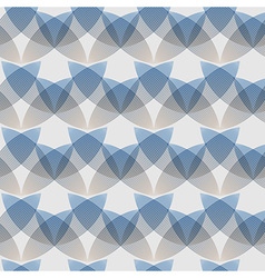 Seamless geometric checked pattern diagonal Vector Image