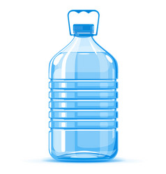 Big bottle with clean water plastic container Vector Image