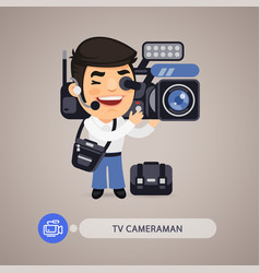 Cartoon people avatars with different professions Vector Image