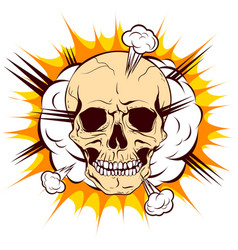 Skull Royalty Free Vector Image - VectorStock